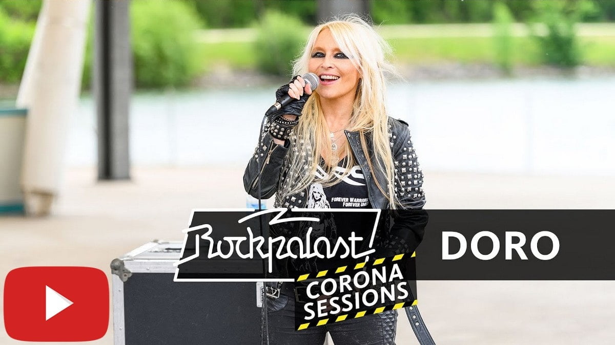 Akustyczny występ Doro... w pustym amfiteatrze!
