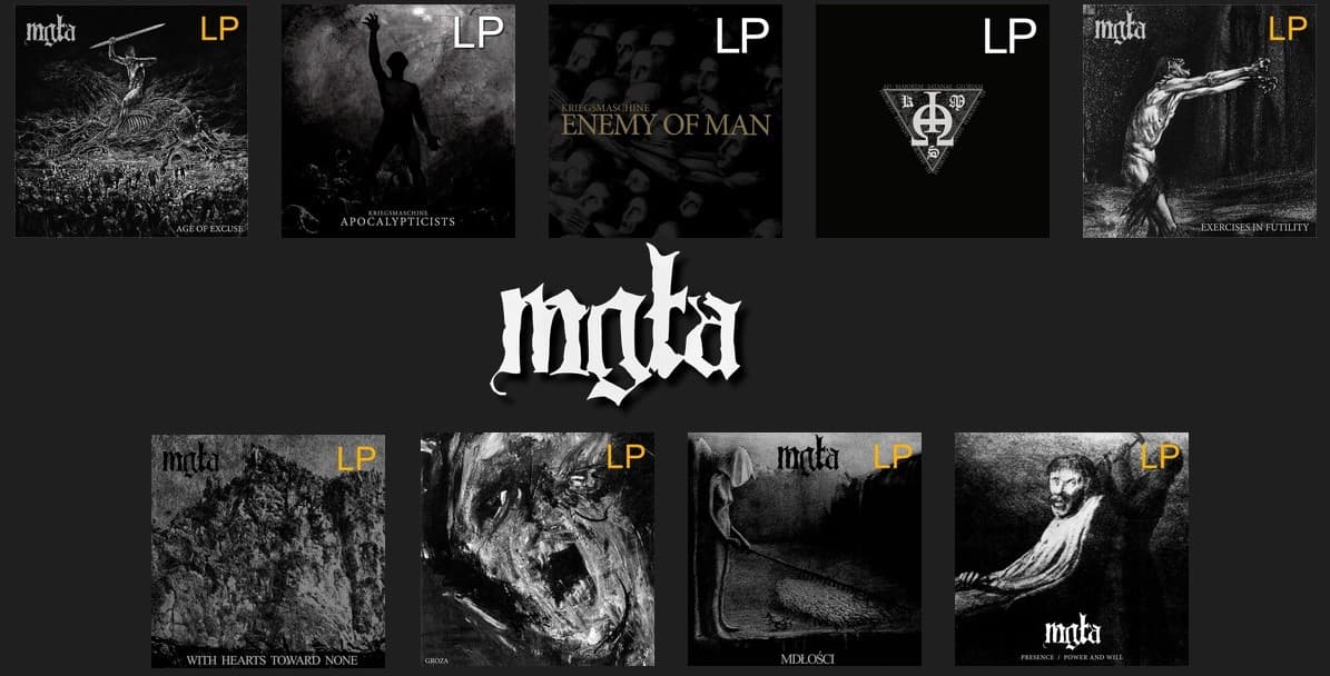 Mgła wydaje winylowy reprint wszystkich albumów ⋆ MetalNews.pl