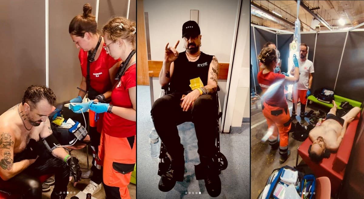 Fernando Ribeiro po koncercie Moonspell na Mystic Festival źle się poczuł