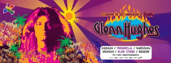 Glenn Hughes, muzyk Deep Purple zagra w Polsce (2024)