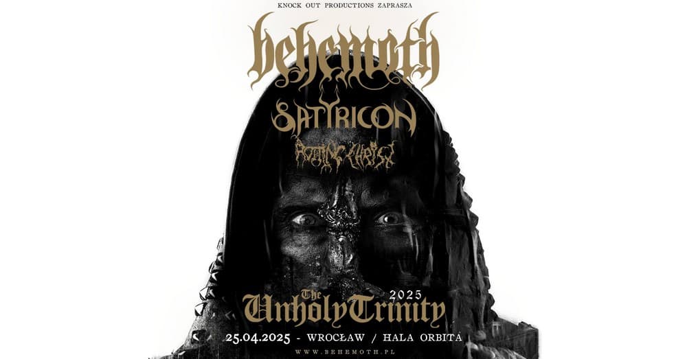 Nieświęta Trójca: Behemoth Satyricon i Rotting Christ we Wrocławiu